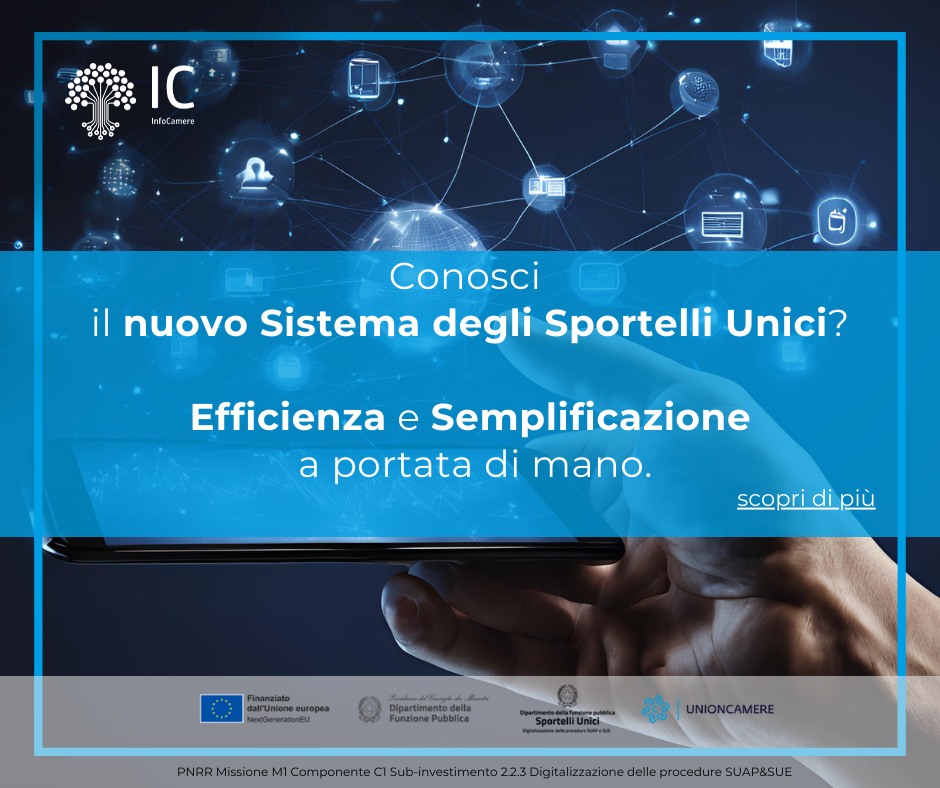 31 gennaio via alla campagna di comunicazione SUAP — Italiano